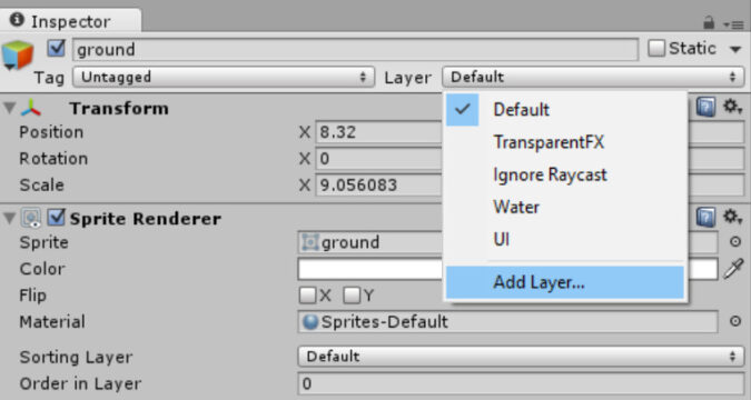How to create a 2D platformer for Android in Unity - Part two