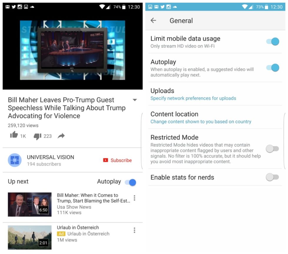 YouTube on Android adds Autoplay feature for upcoming videos - Android ...