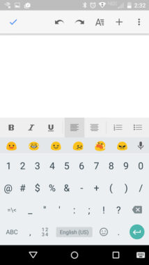 Google Keyboard update brings emoji bar, one-handed mode, adjustable ...