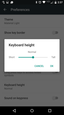 Google Keyboard update brings emoji bar, one-handed mode, adjustable ...