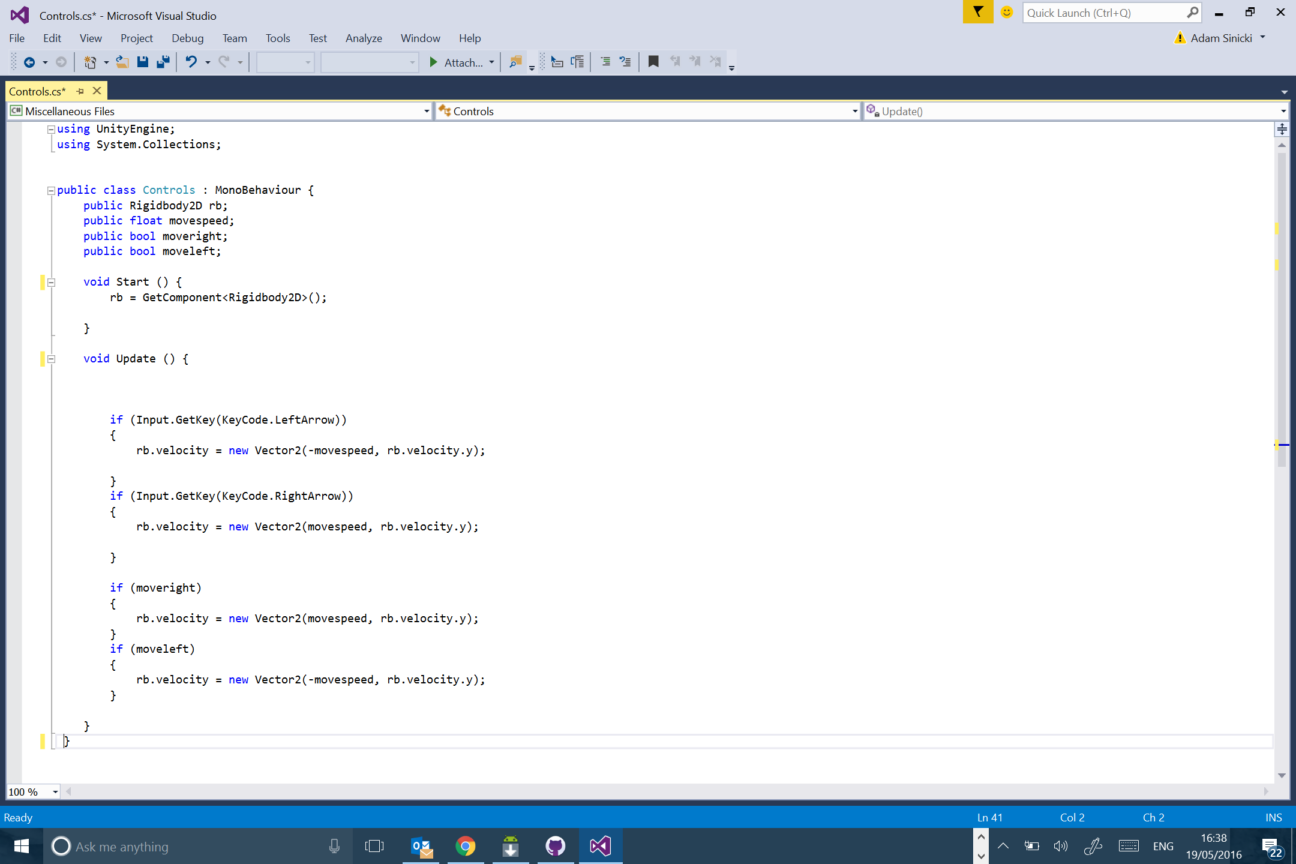 How to create a 2D platformer for Android in Unity - Part one