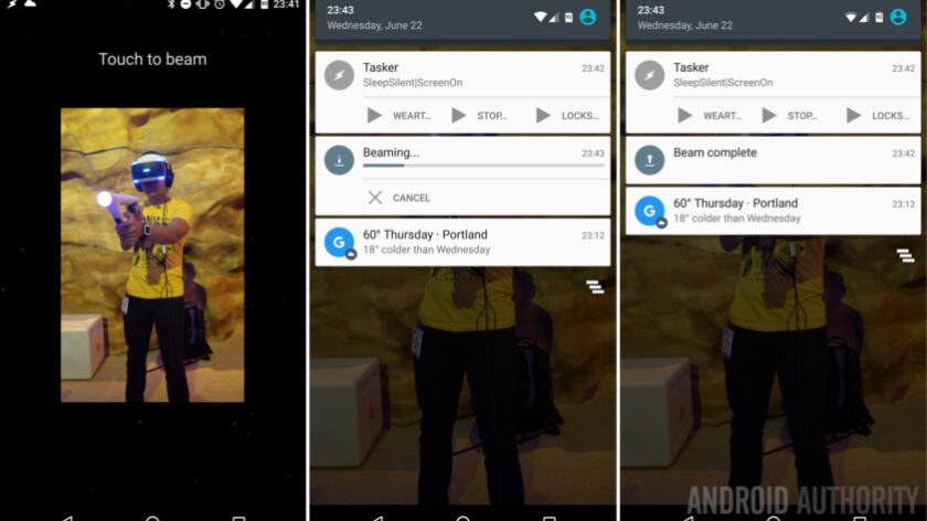 How to use Android Beam to send files and photos!