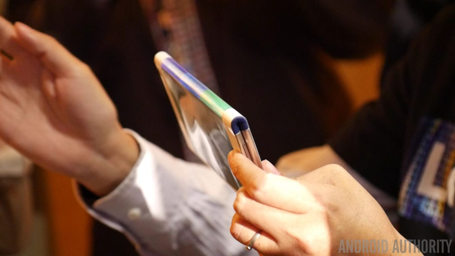 Lenovo foldable smartphone and tablet concept hands on - Android Authority