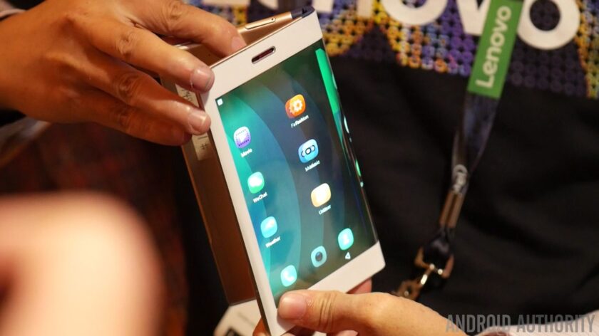 Lenovo foldable smartphone and tablet concept hands on - Android Authority