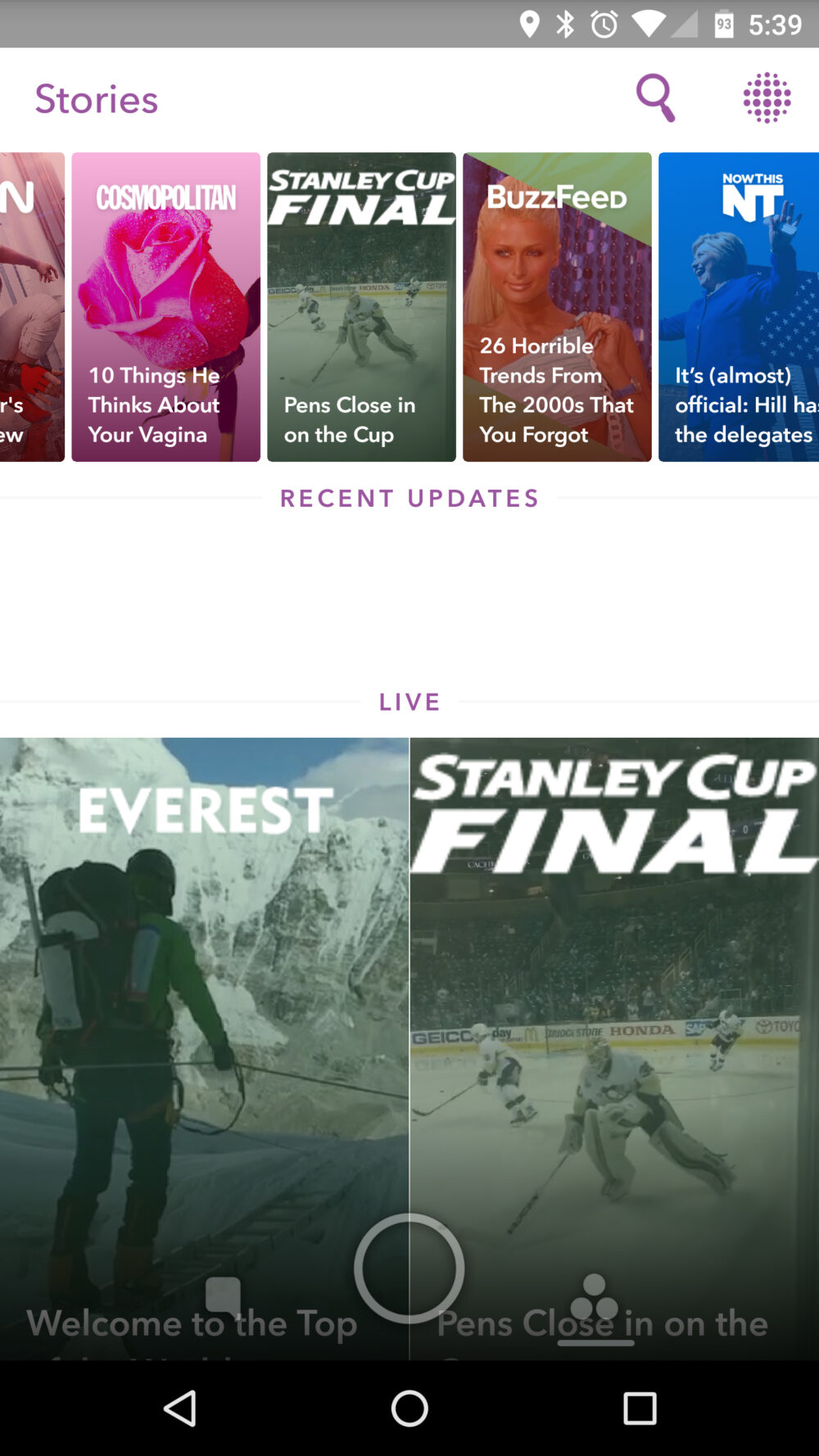 Latest Snapchat update brings redesigned Discover tab, improved ...