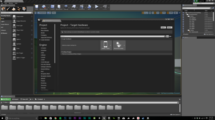 How to write a 3D game for Android with Unreal Engine: Part 1