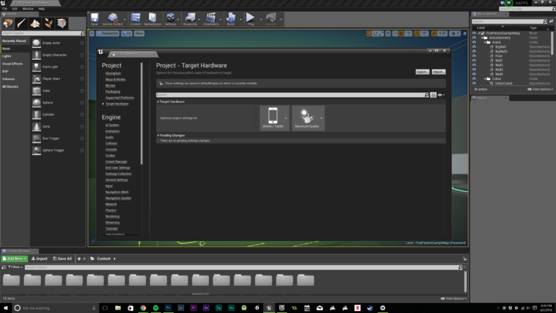 How to write a 3D game for Android with Unreal Engine: Part 1