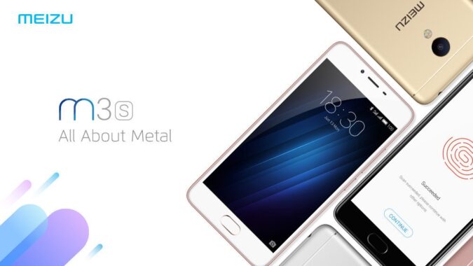 MEIZU m3s launched with an all metal body, costs around $100