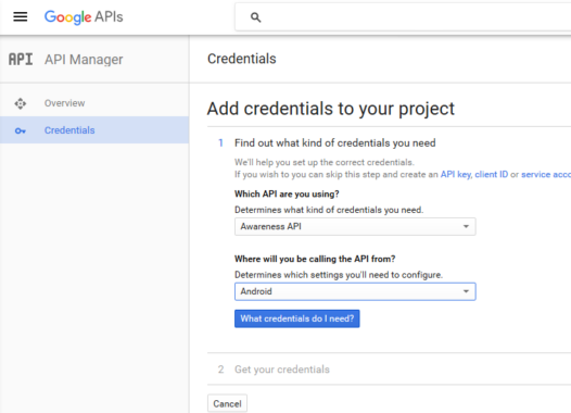 Using the Awareness API in your Android app