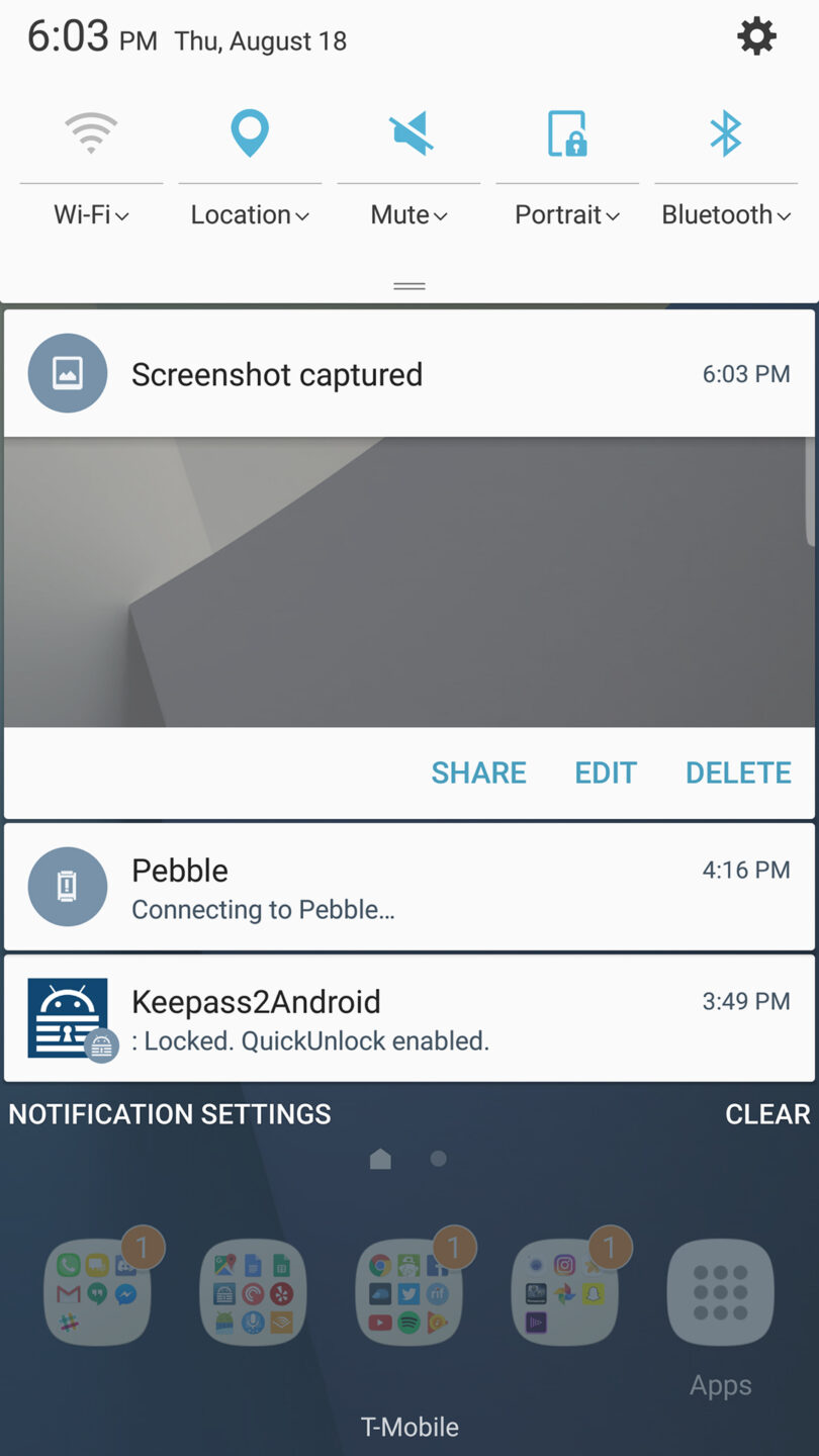 How to take a screenshot on the Samsung Galaxy Note 7 - Android Authority