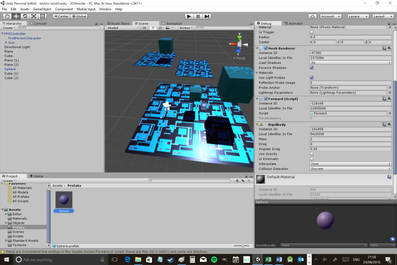 How to create a 3D shooter for Android with Unity - Part one