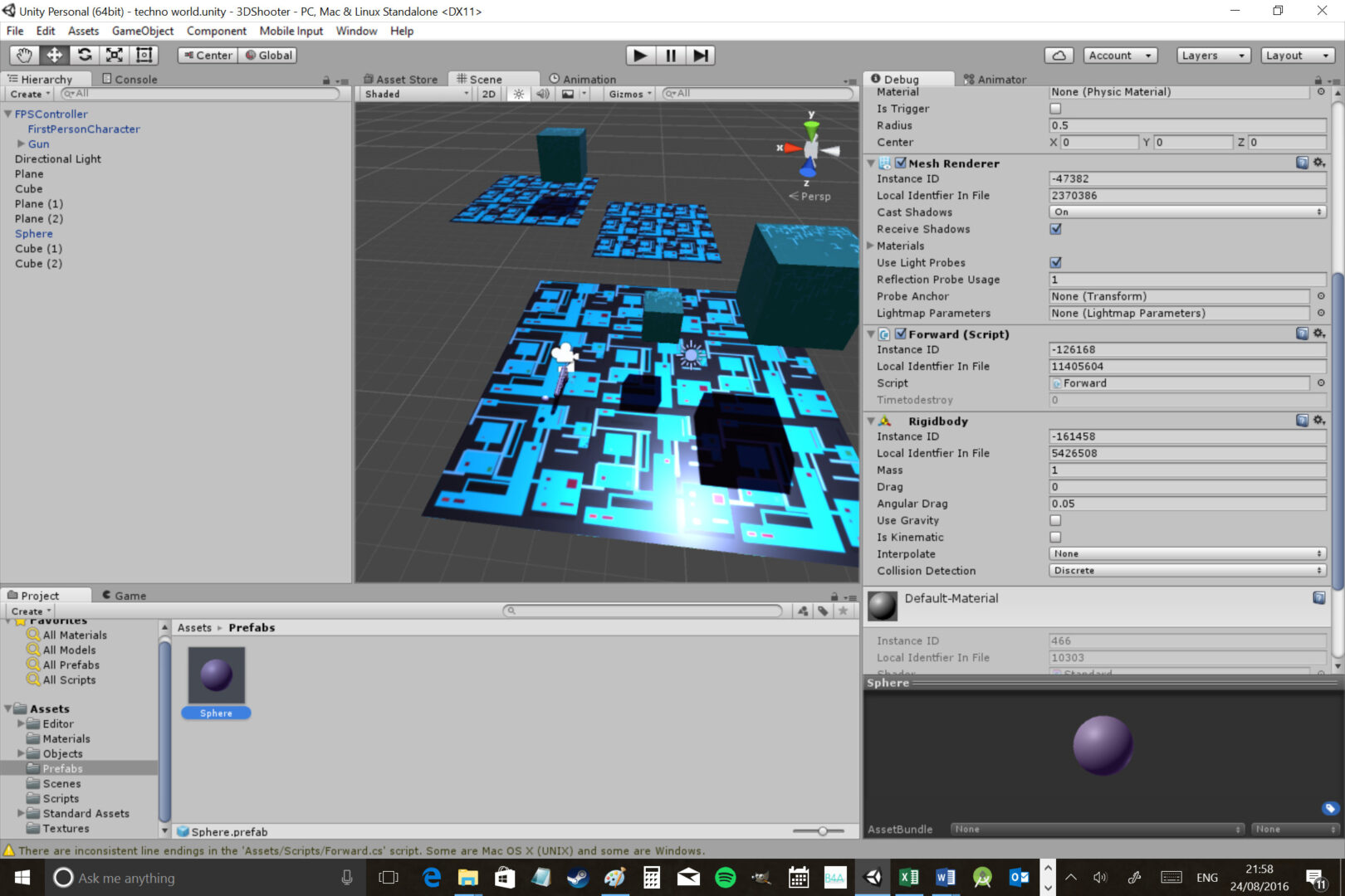 How to create a 3D shooter for Android with Unity - Part one