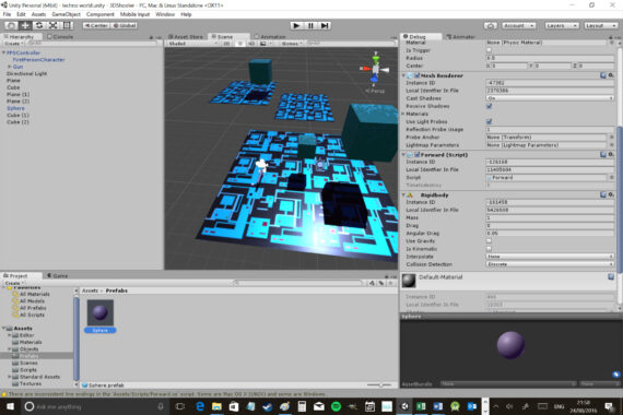 How To Create A 3d Shooter For Android With Unity Part One 7600