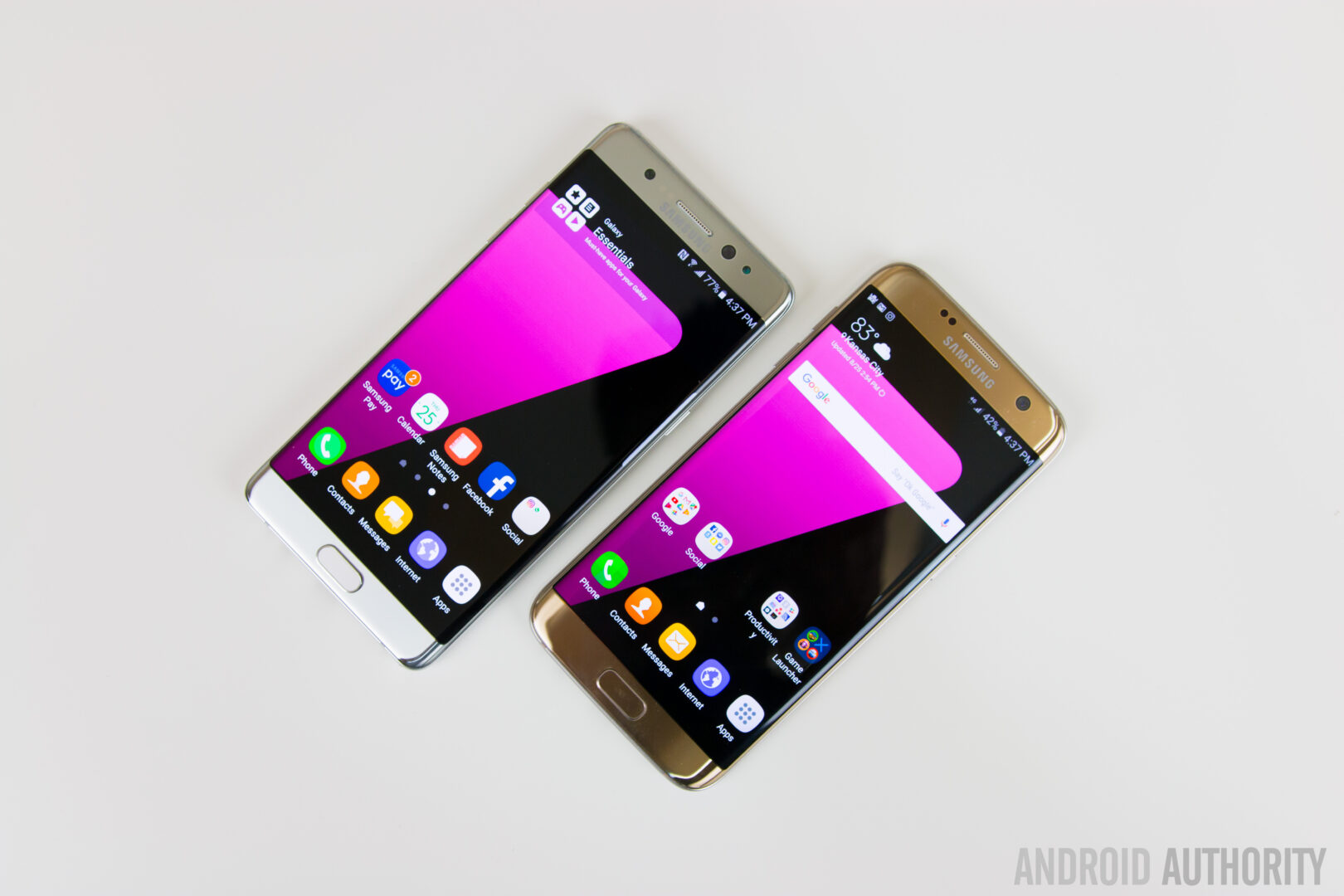 Samsung Galaxy Note 7 vs Galaxy S7 Edge - Android Authority