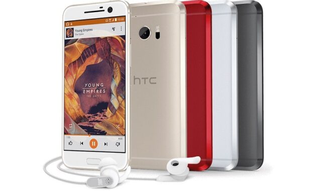 HTC 10 now available in red and gold in the US, $100 off