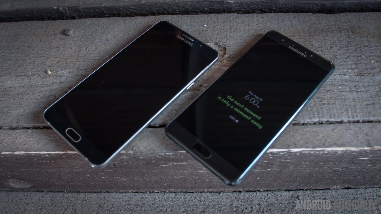 Samsung Galaxy Note 7 vs Galaxy Note 5 - Android Authority