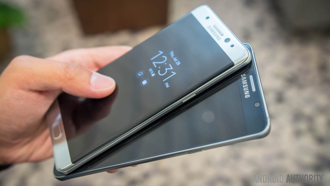 Galaxy Note 7 vs Galaxy Note 5 first look: the difference a year makes ...
