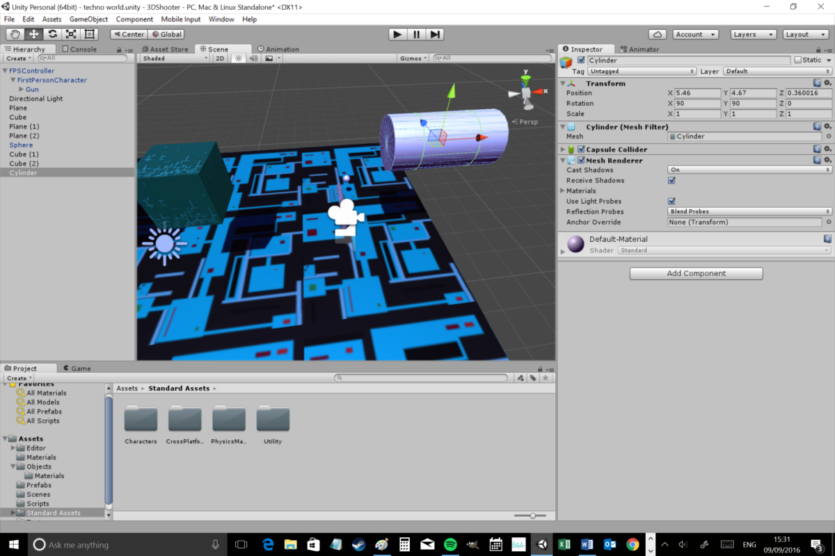 How to create a 3D shooter for Android with Unity – Part two