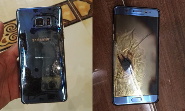 Report: China also affected by exploding Galaxy Note 7s