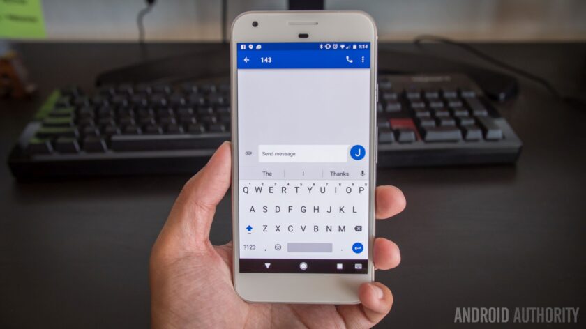 Android 7.1 adds GIF support on Google's Messenger app with keyboard
