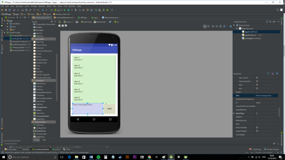 How to create an SMS app part 1 - sending & receiving msgs