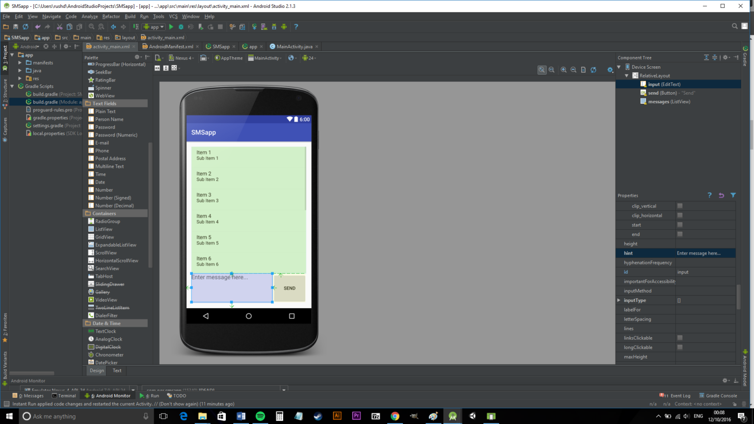 How to create an SMS app part 1 - sending & receiving msgs