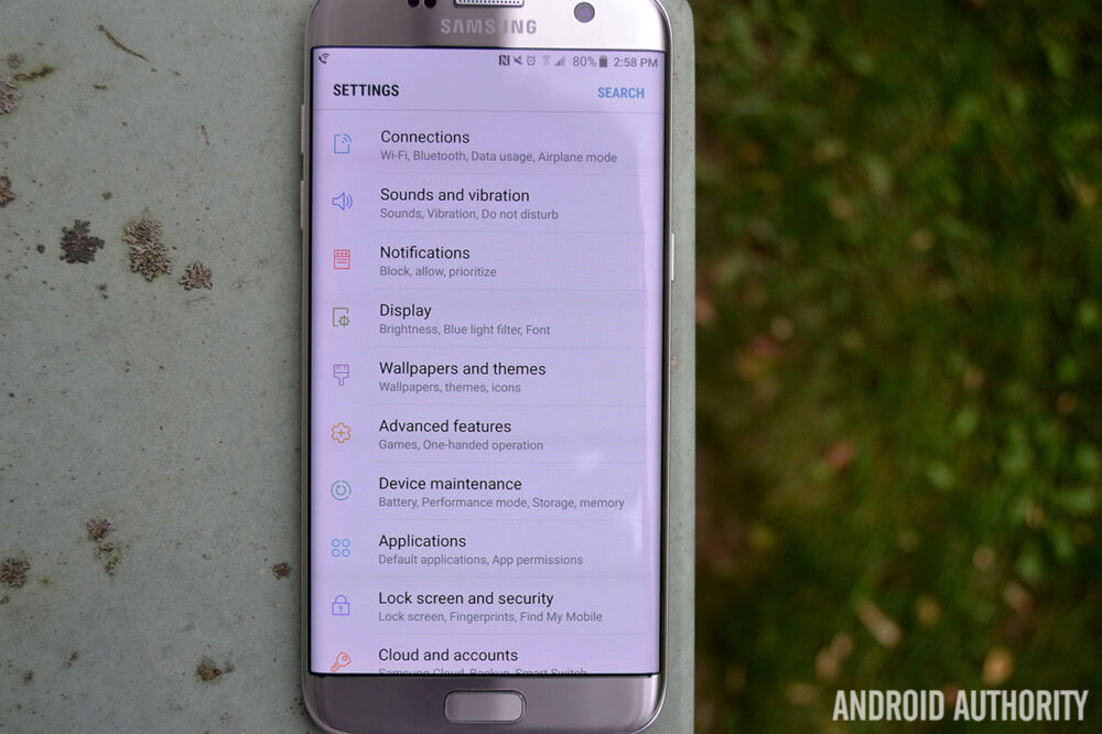 This is Nougat on the Samsung Galaxy S7 Edge - Android Authority