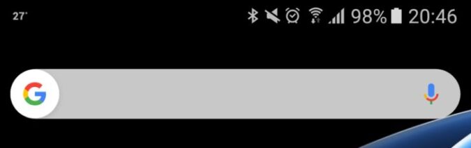 The Google search widget may be getting a rounder look soon