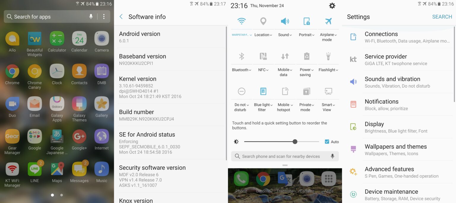 Samsung Galaxy Note 7's Grace UI is rolling out to Note 5 units in ...