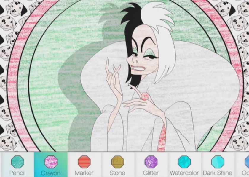 Disney's new coloring book app aims to bring out your inner child ...