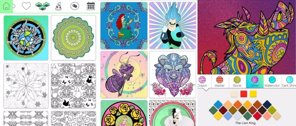 Disney's new coloring book app aims to bring out your inner child ...