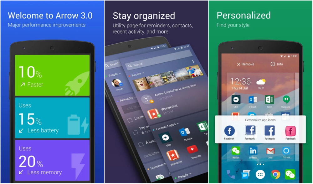 Microsoft's Arrow Launcher gets huge 3.0 update - Android Authority