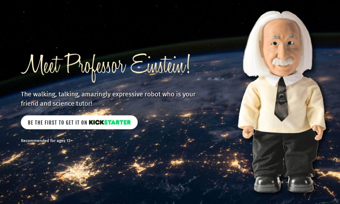 Crowdfunding project of the week: Professor Einstein robot is the ...