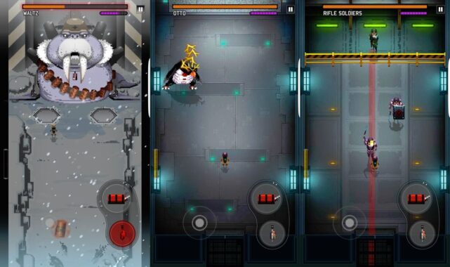 Evil Factory is a retro arcade game loaded with awesome boss battles