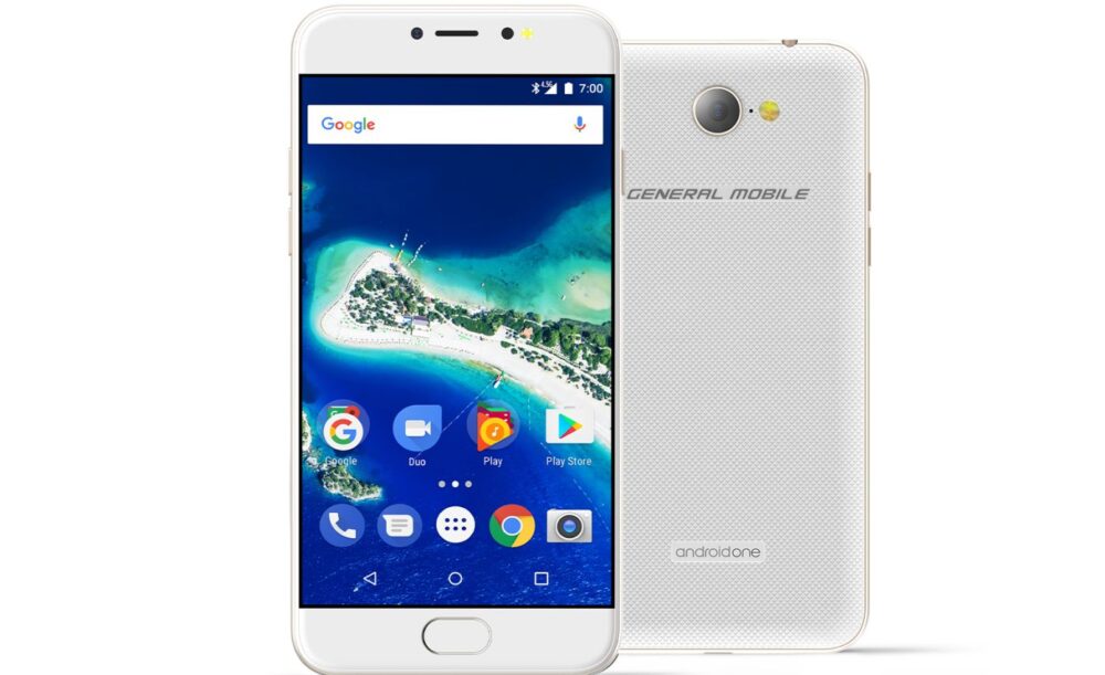 The newest budget Android One phone includes a fingerprint sensor