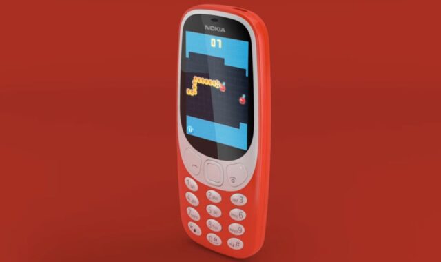 The Nokia Snake slithers its way back on the new 3310 feature phone