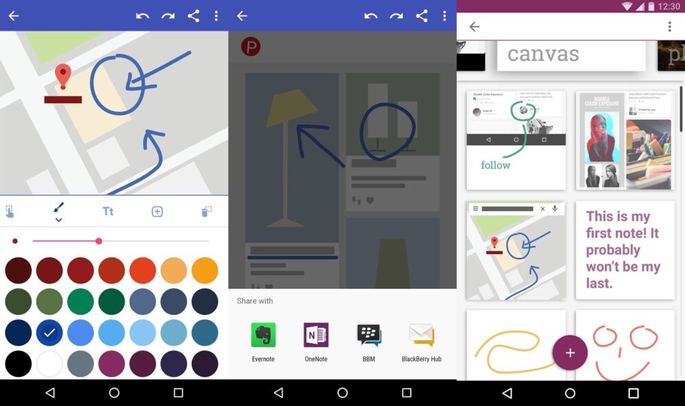 BlackBerry launches a new 'Notable' screen capture app for its Android ...