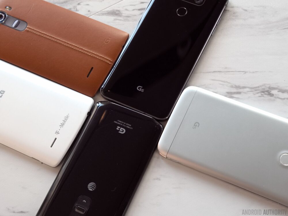 Evolution of the LG G-series: A hard fought battle - Android Authority