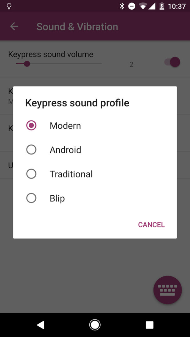 Phone too quiet? SwiftKey Keyboard introduces keypress sounds - Android Authority