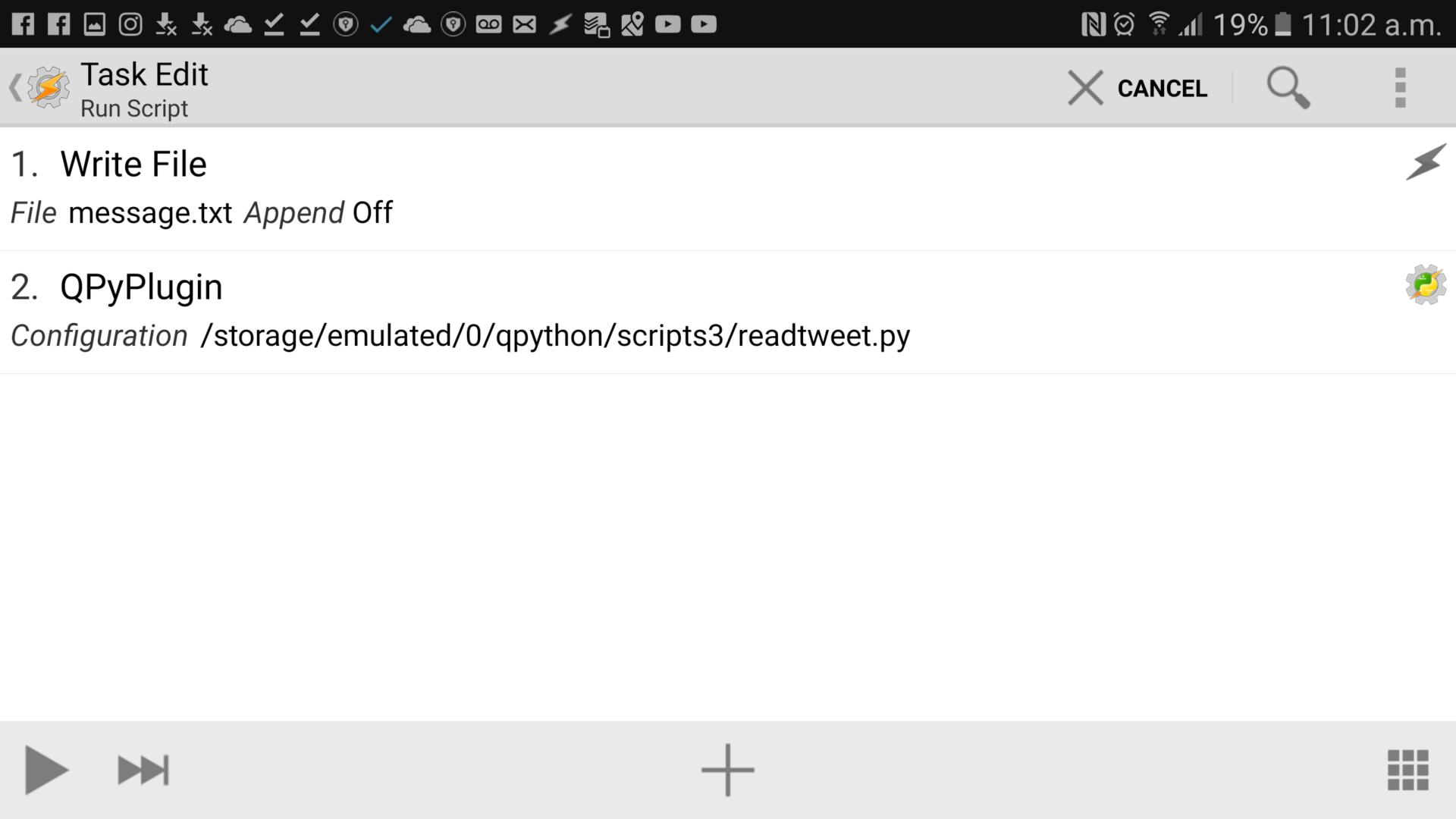 Powerful automation hacks for Android using Tasker, IFTTT, QPython