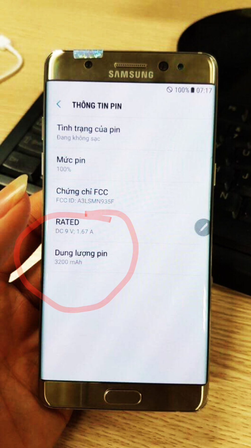 Alleged photos of the refurbished Galaxy Note 7 appear - Android Authority