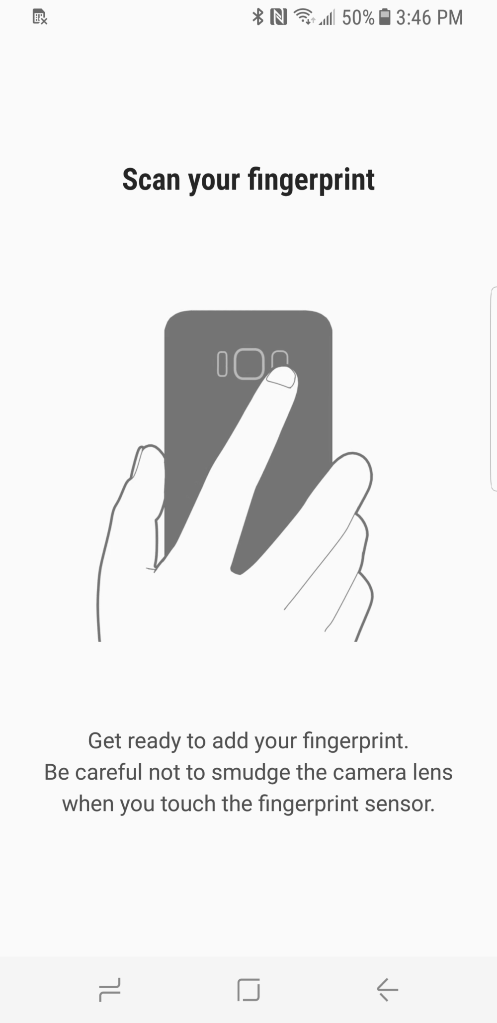 How to set up the fingerprint reader on the Samsung Galaxy S8 - Android ...