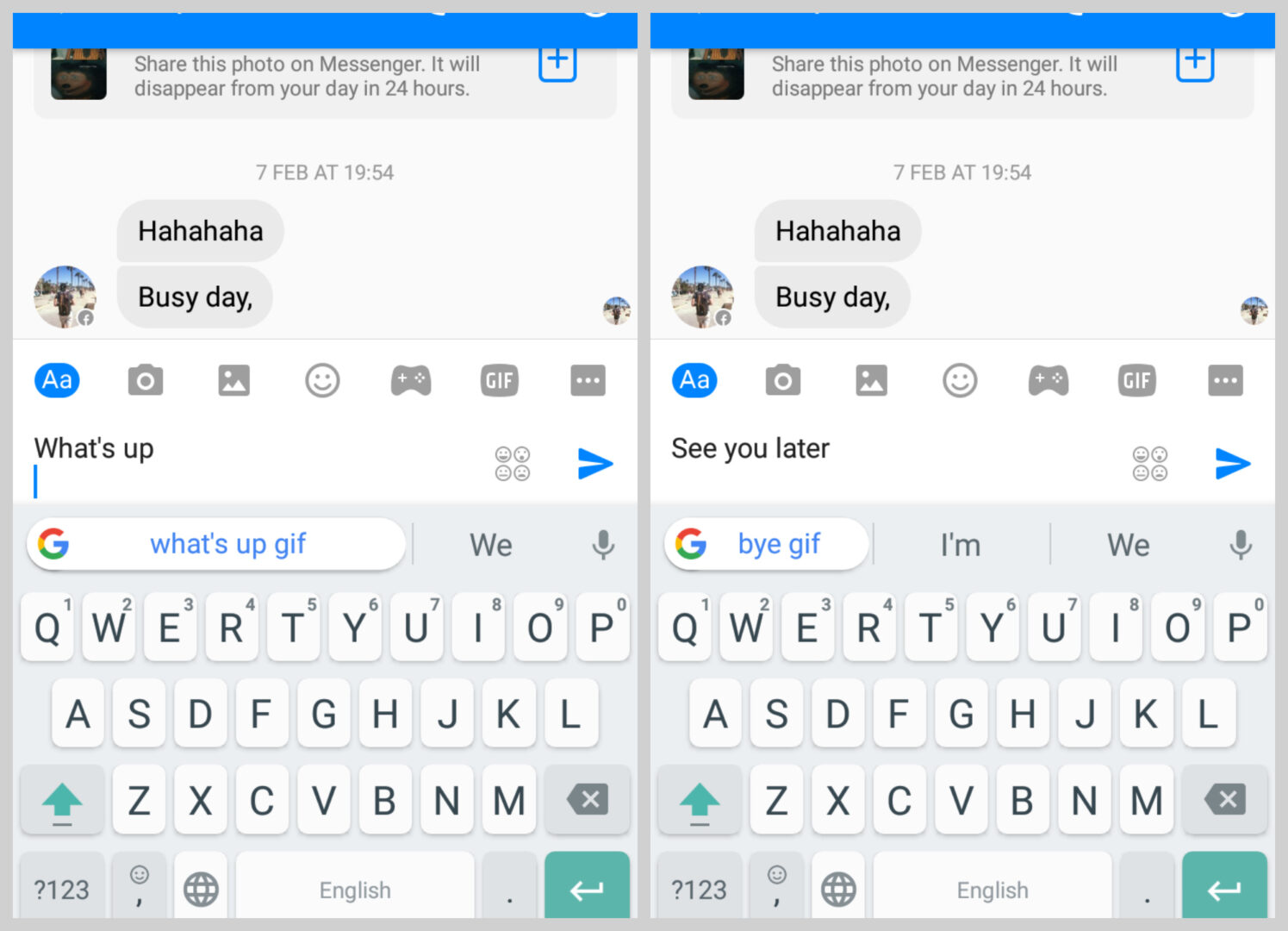 Gboard version 6.2 adds a floating keyboard, GIF suggestions and more