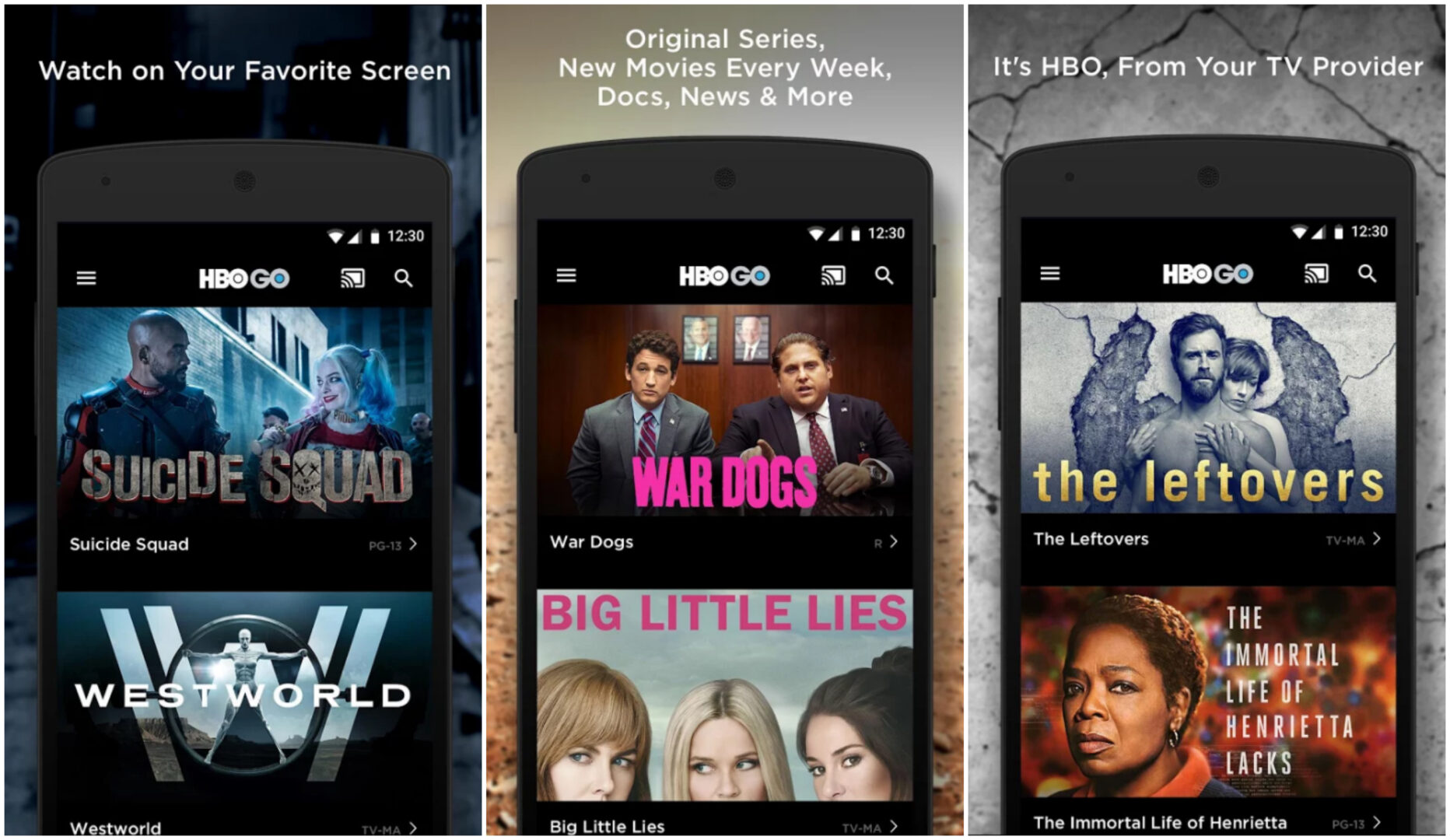 HBO GO update adds "binge mode", saves last watched position and more