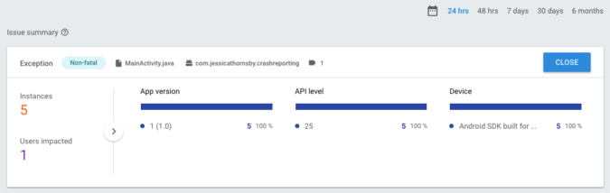 Create an error-free Android app, with Firebase crash reporting