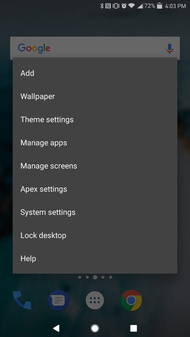 Apex Launcher beta testing begins ahead of its official update