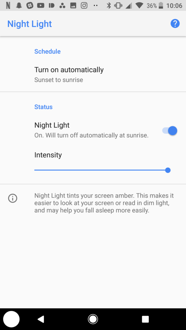 Night Light adds a slider to control intensity [Diving into Android O ...