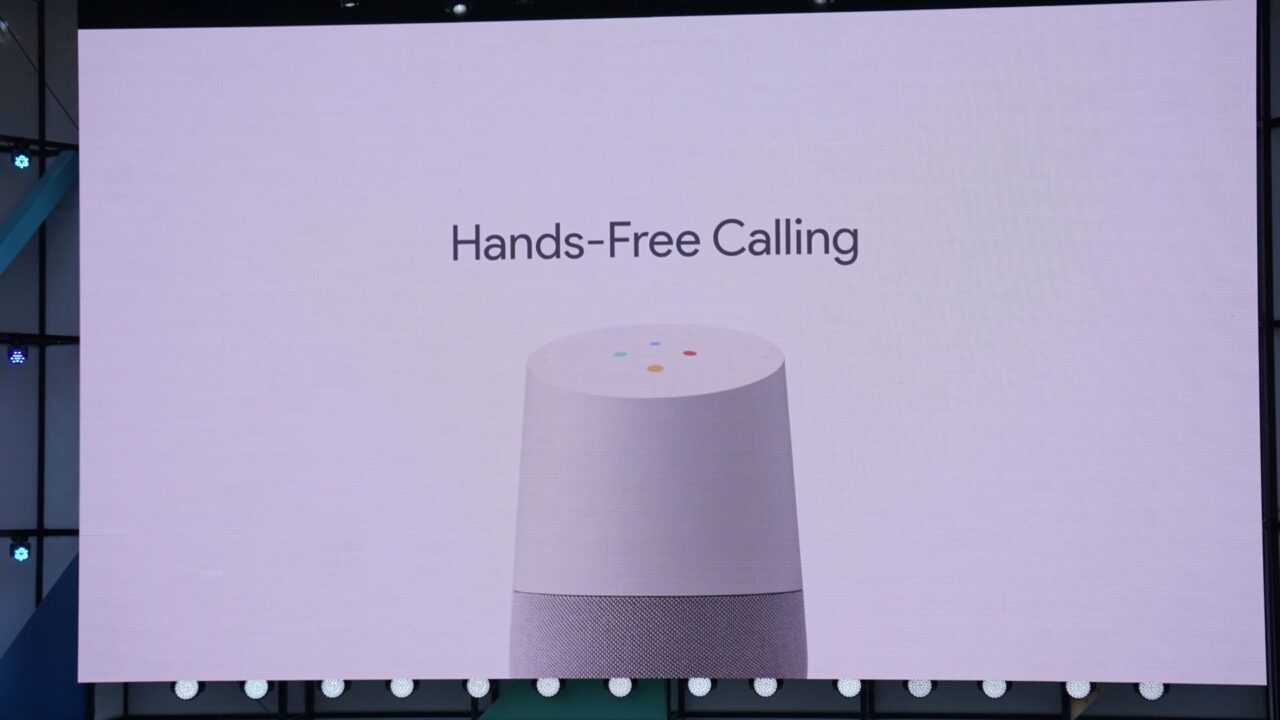 Google Home is adding hands-free voice calling, but only for outgoing calls