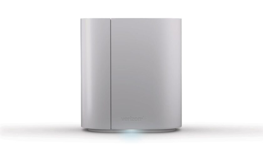 The Verizon SmartHub Wi-Fi router will offer 4G speeds at home or work