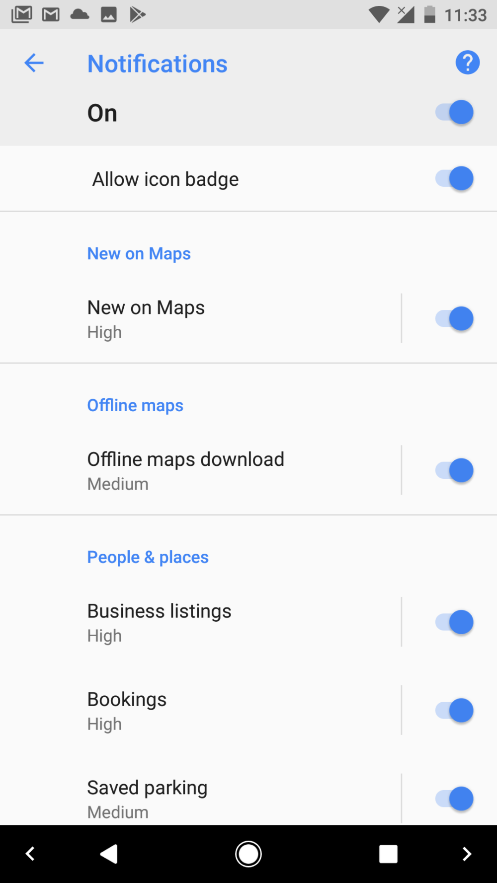 Google Maps beta adds notification channels for Android O - Android ...